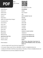 Download HSRP Receipt Instructions | PDF | Receipt | Vehicles