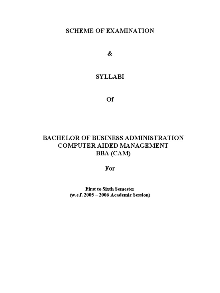 Scheme of Examination | PDF | Entertainment (General) | Statistical ...