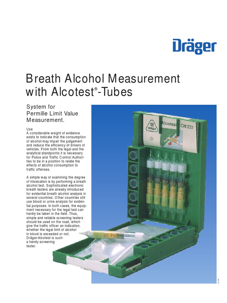 Alcotest Tubes BR en PDF | PDF