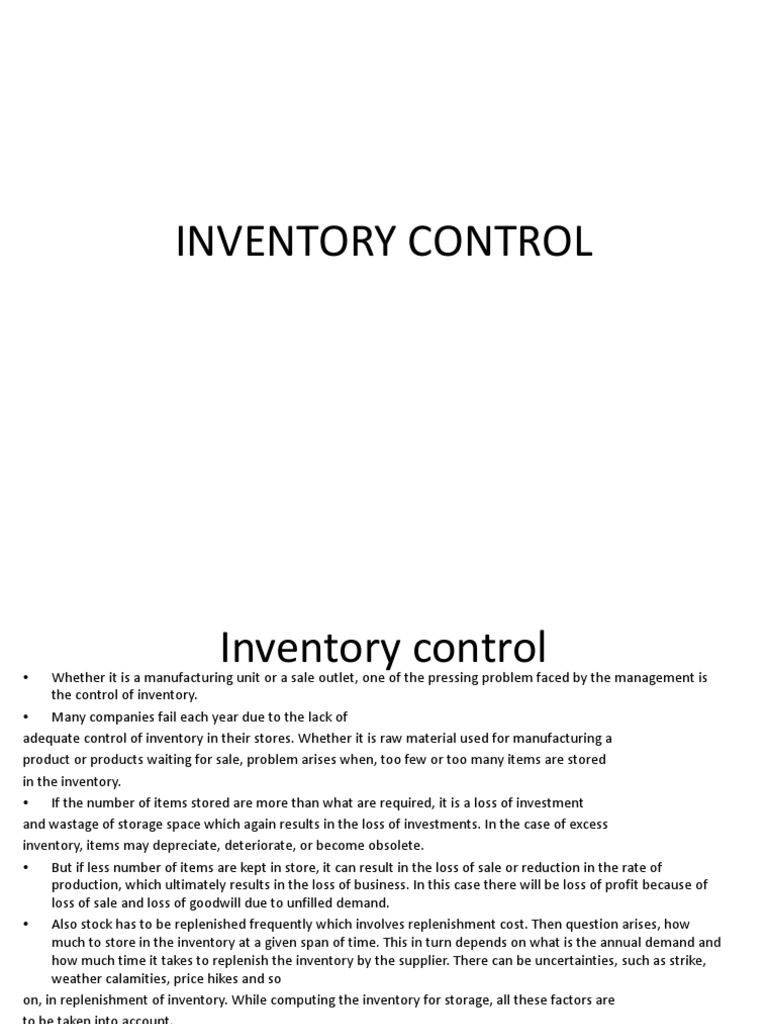 6.inventory System - RANDOM - NO | PDF | Inventory | Business