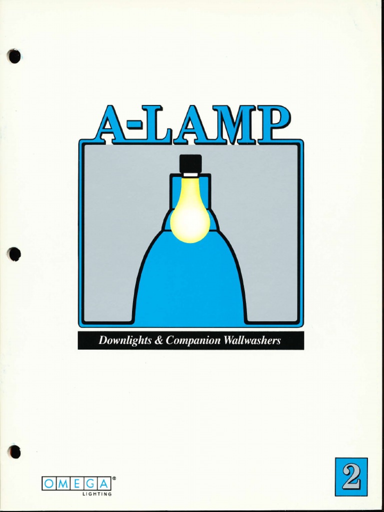 Omega Lighting A-Lamp Downlight & Wallwasher Catalog 3-88 | PDF ...