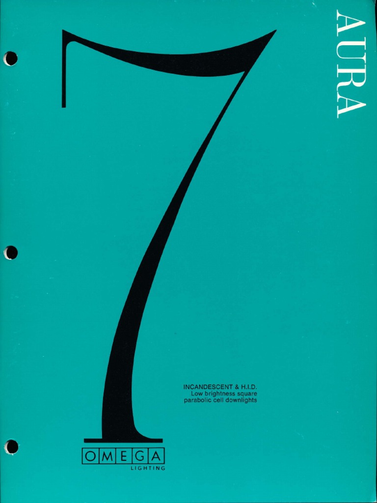 Omega Lighting Aura (Parabolic Square) Downlight Catalog 2-80 | PDF ...