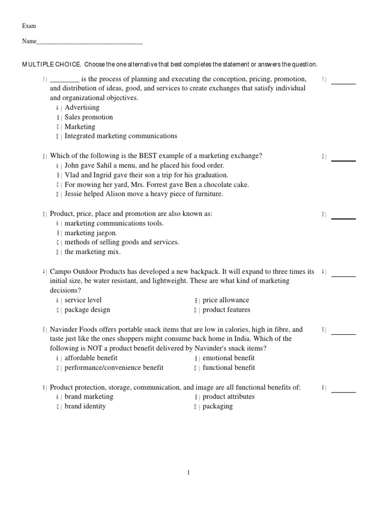 MULTIPLE CHOICE. Choose The One Alternative That Best Completes The ...