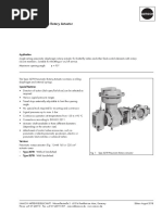 Samson 3271 Actuator | PDF | Actuator | Valve