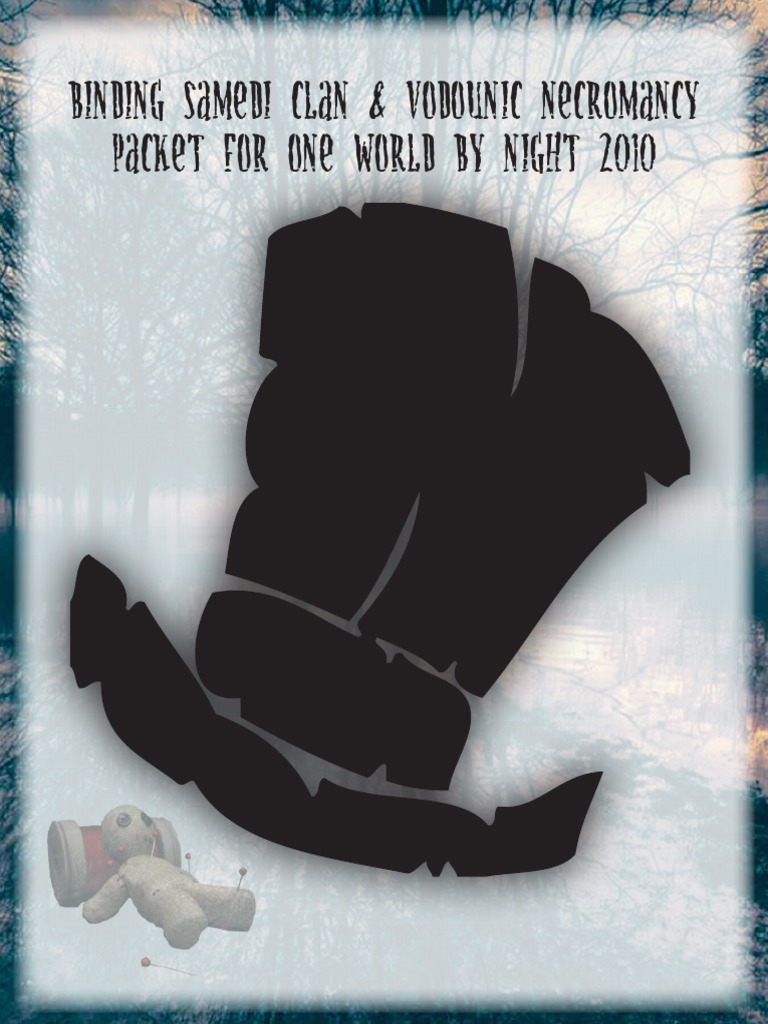 Samedi Clan Guide for One World by Night | PDF | Haitian Vodou | Rituals