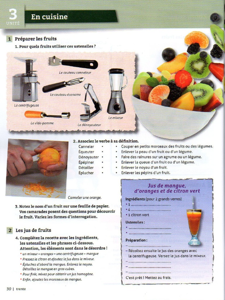 En Cuisine A1-A2-30 PDF | PDF
