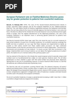 Efpia Code of Practice On Relationships Between Pharma and Patient Organisations | PDF ...