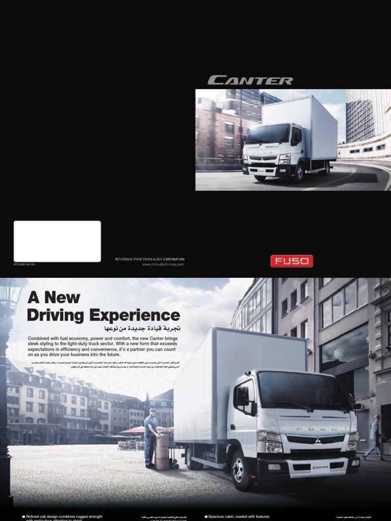 TF Canter Brochure Euro 4 19 PDF | PDF | Truck | Turbocharger