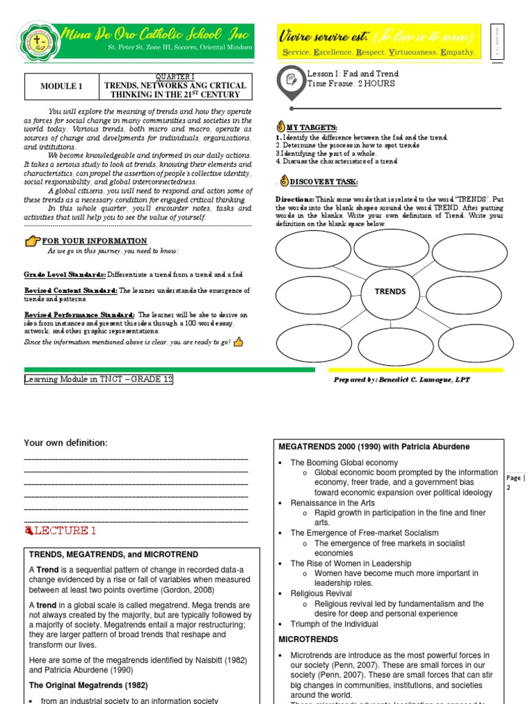 TNCT - SHS Module PDF | PDF | Social Media | Popular Culture & Media Studies