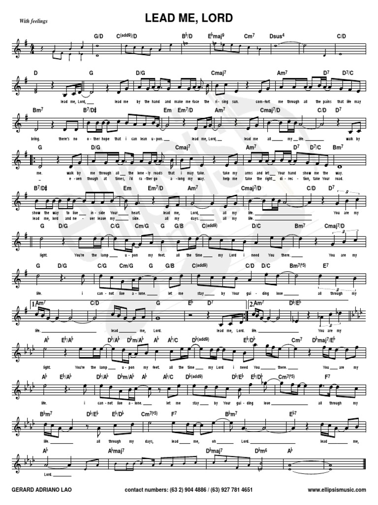Lead Me Lord Gary V PDF | PDF