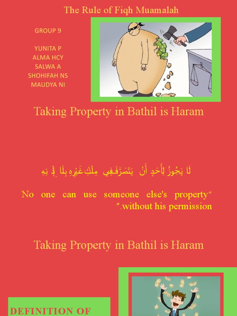 Mengambil Harta Secara Batil | PDF | Theocracy | Sharia