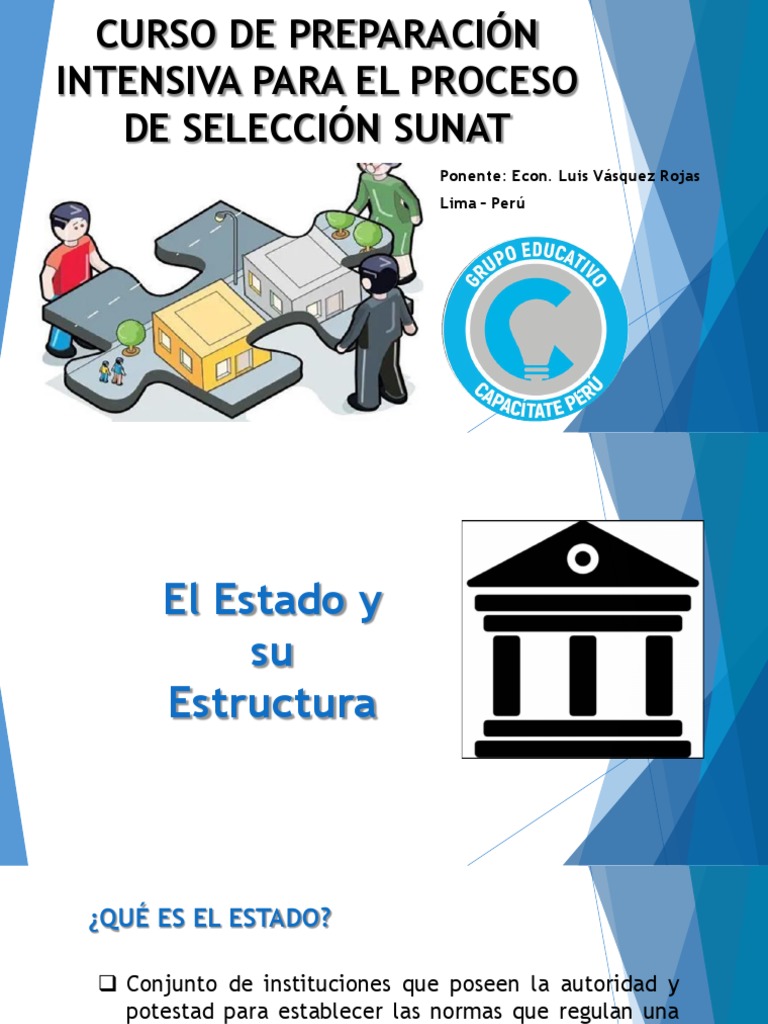 Curso de Preparación Intensiva para Sunat | PDF | Gobierno E | Gobernancia