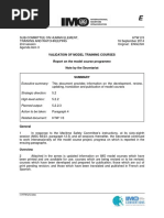 IMO Model Course | PDF | Technology & Engineering | Science & Mathematics