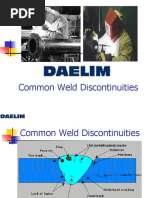 Defects in Gtaw or Tig Welding | PDF | Welding | Construction