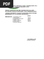 Example Project Proposal For School Building | PDF | Environmental ...