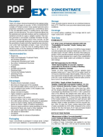 Xypex Concentrate Waterproofing Guide | PDF | Epoxy | Concrete
