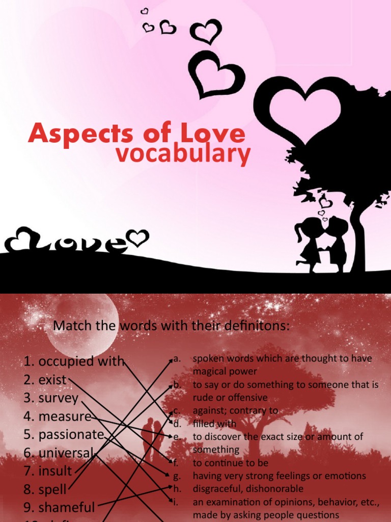 Aspects of Love-2a | PDF | Emotions | Human Nature