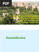 Demulsifier Bottle Test Procedure | PDF | Emulsion | Petroleum