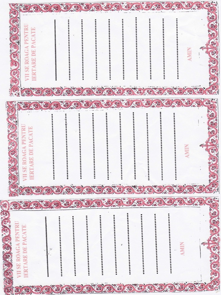 Pomelnic Vii PDF | PDF