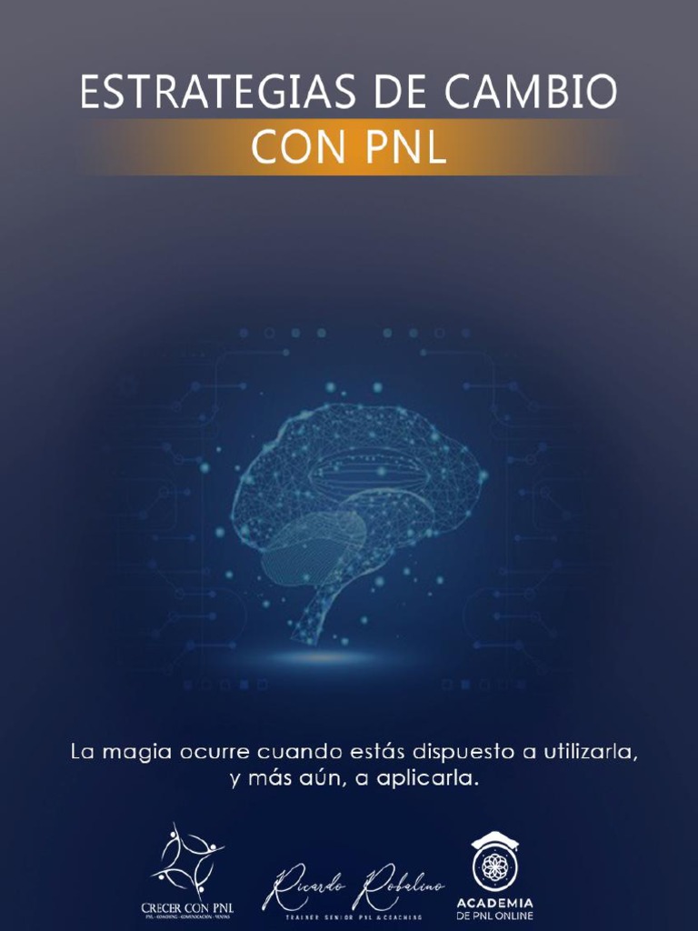 Estrategias de Cambio Con PNL | PDF | Programación neurolingüistica | Conceptos psicologicos