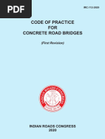 IRC-58 2015 Excel Sheet - Rev (D-E) - Rev 1 | PDF | Road Surface | Concrete