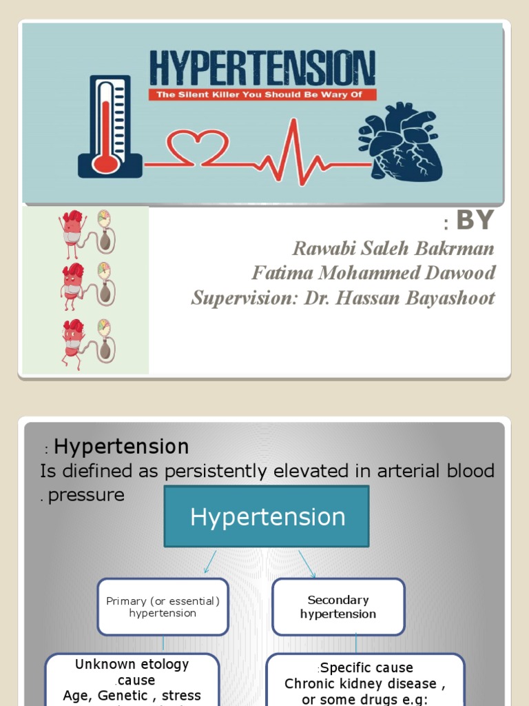 Hypertension: Classification, Treatment Goals, Pharmacological and Non ...