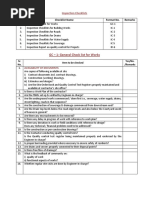 06.013 Canopy Inspection Check List v2 | PDF | Snow | Roof