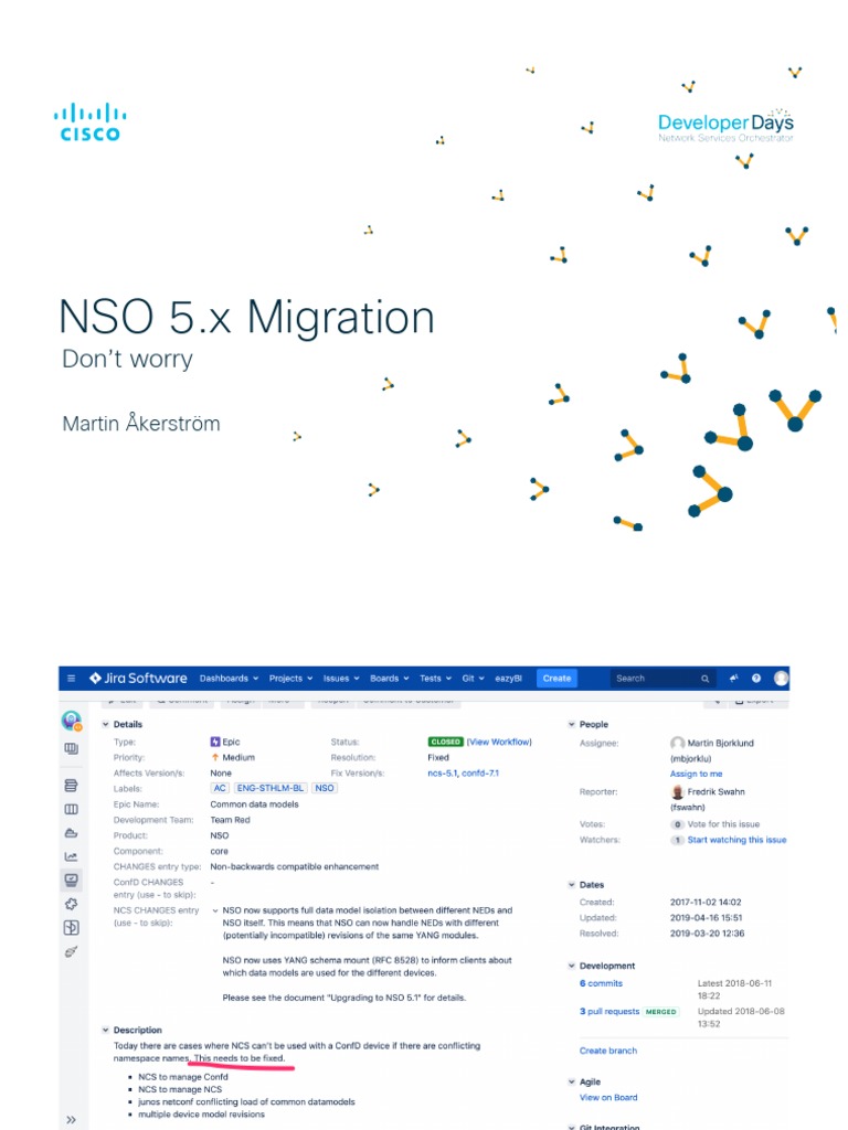 Developer-DaysNY - NSO-CDM Migration | PDF | Information Technology Management | Computing
