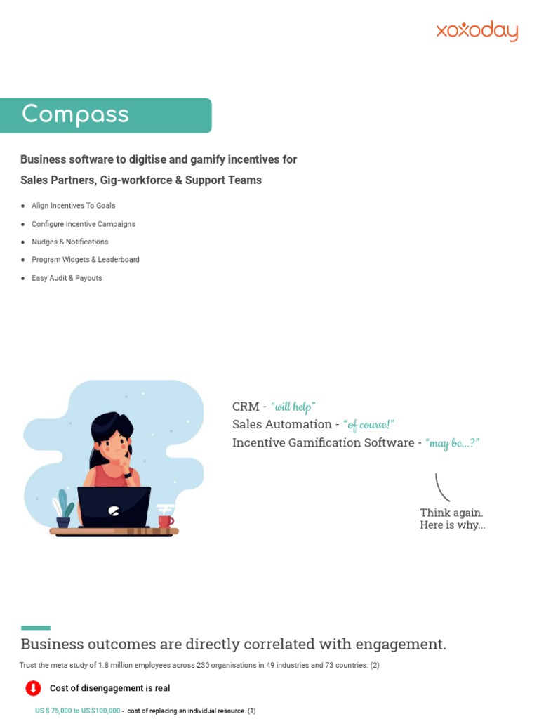 Compass: Business Software To Digitise and Gamify Incentives For Sales ...