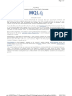 Expert Advisor Programming - Creating Automated Trading System in MQL For Metatrader 4 | PDF ...