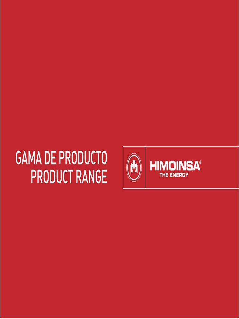 Himoinsa Product Range | PDF | Ingeniería mecánica | Bienes manufacturados