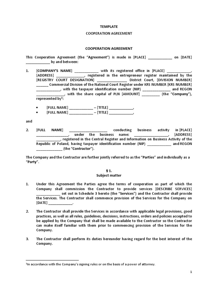 I-04 Cooperation Agreement | PDF | Intellectual Property | Confidentiality