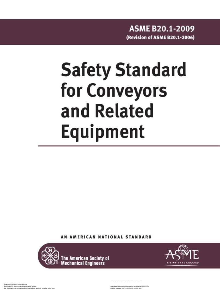 Asme B20.1 PDF | PDF | Transport | Business