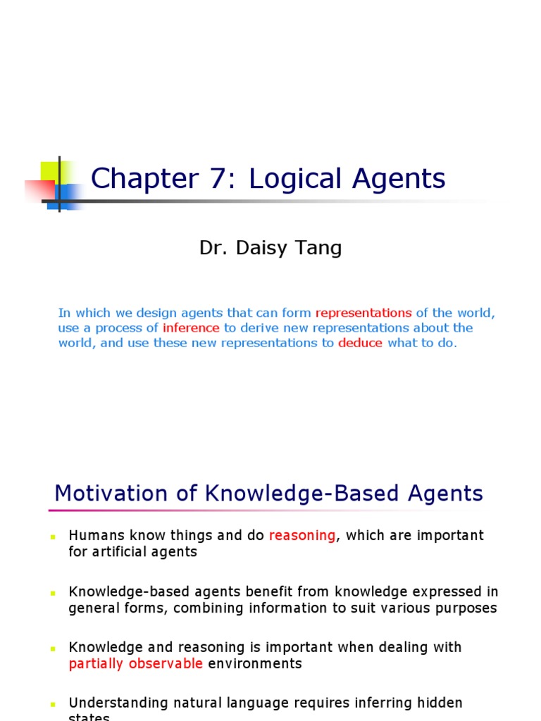 Logical Agent | PDF | Inference | Logical Consequence