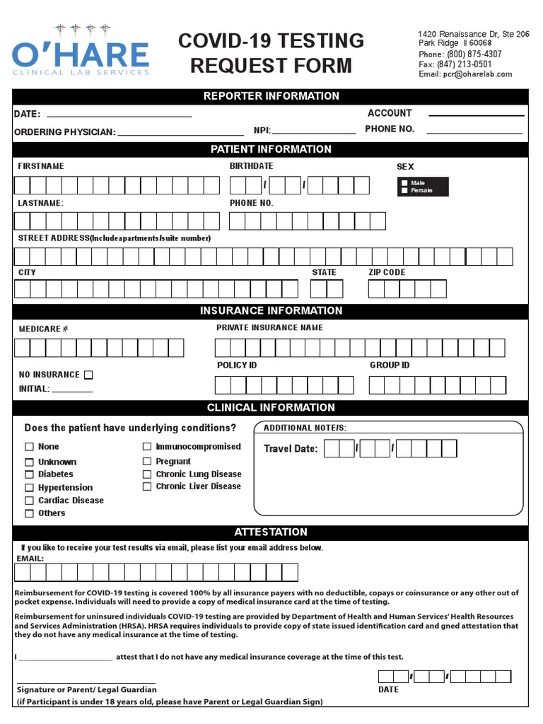 Appl Form OCL | PDF | Health Insurance Portability And Accountability ...