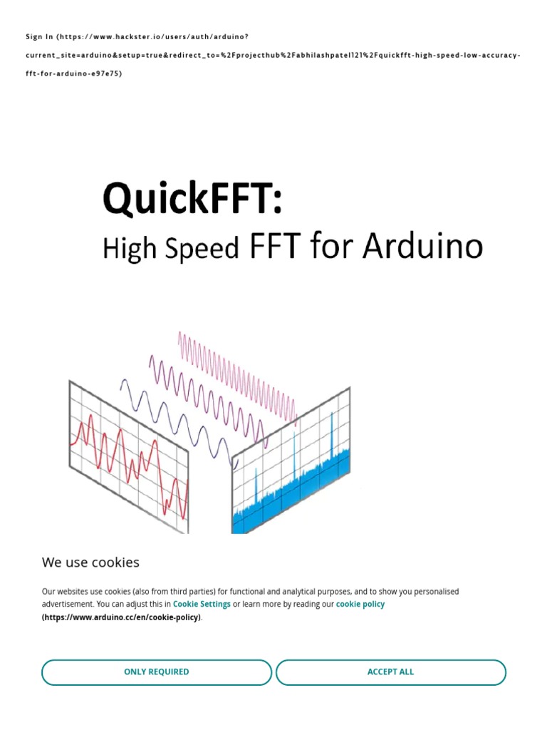 Quickfft High Speed Low Accuracy Fft For Arduino Arduino Project