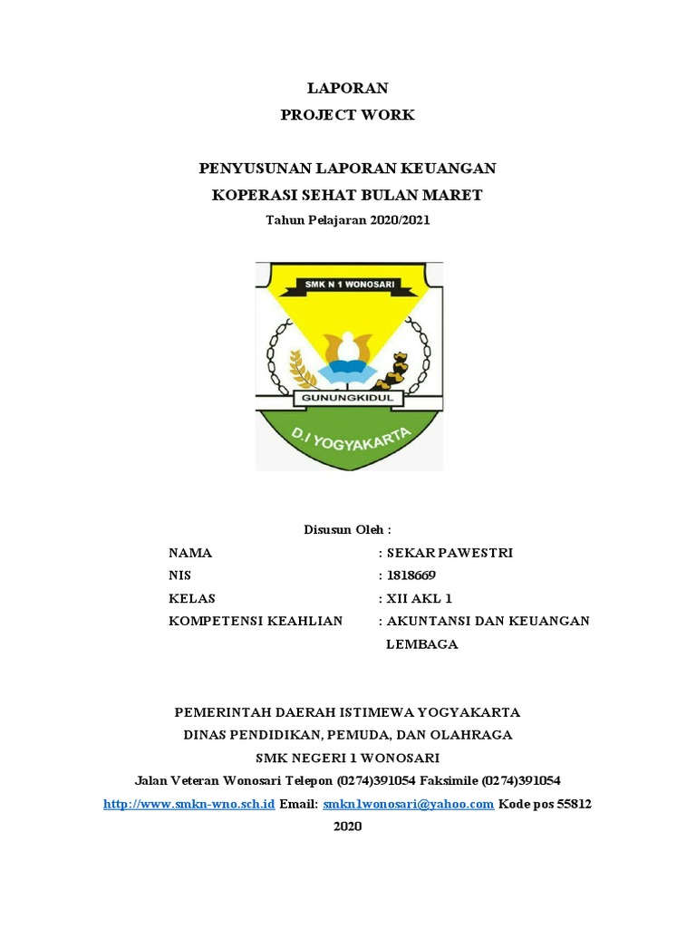 Laporan Project Work | PDF
