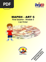 Grade 6 Q2 ARTS LAS | PDF | Composition (Visual Arts) | Paintings