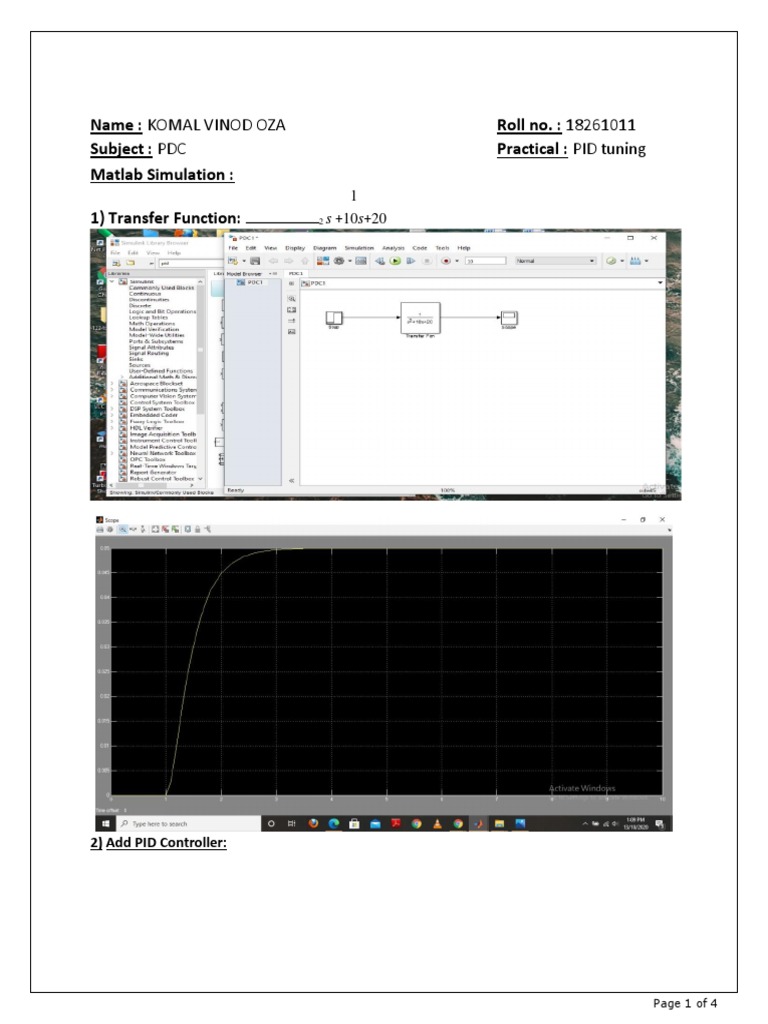PID Controller Tuning Guide | PDF | Computers
