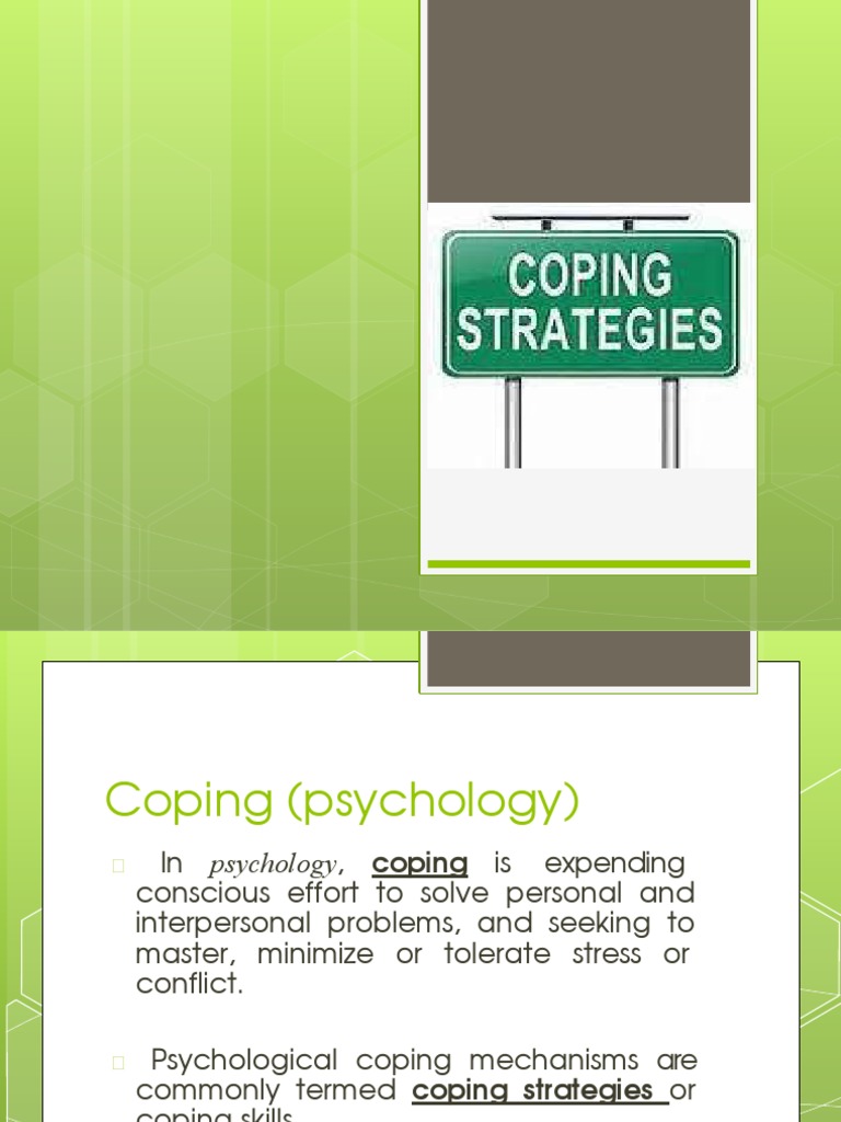 Week 7 Coping Response Inventory | PDF | Positive Psychology | Mental ...