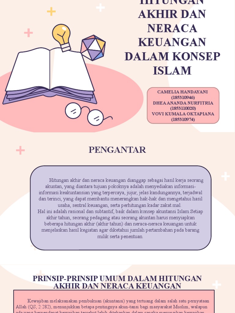 Kel 8 HITUNGAN AKHIR DAN NERACA KEUANGAN DALAM ISLAM | PDF