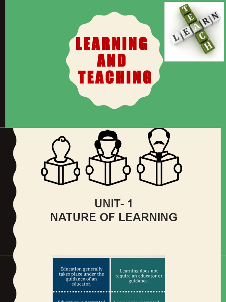 3.learning and Teaching1.1 | PDF | Classical Conditioning | Cognitive Development