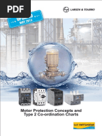 L&T Motor Starter Selection Chart | PDF | Fuse (Electrical) | Relay