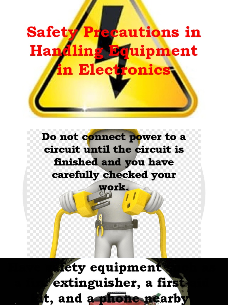 Electronics Safety Handling Guidelines | PDF | Insulator (Electricity ...