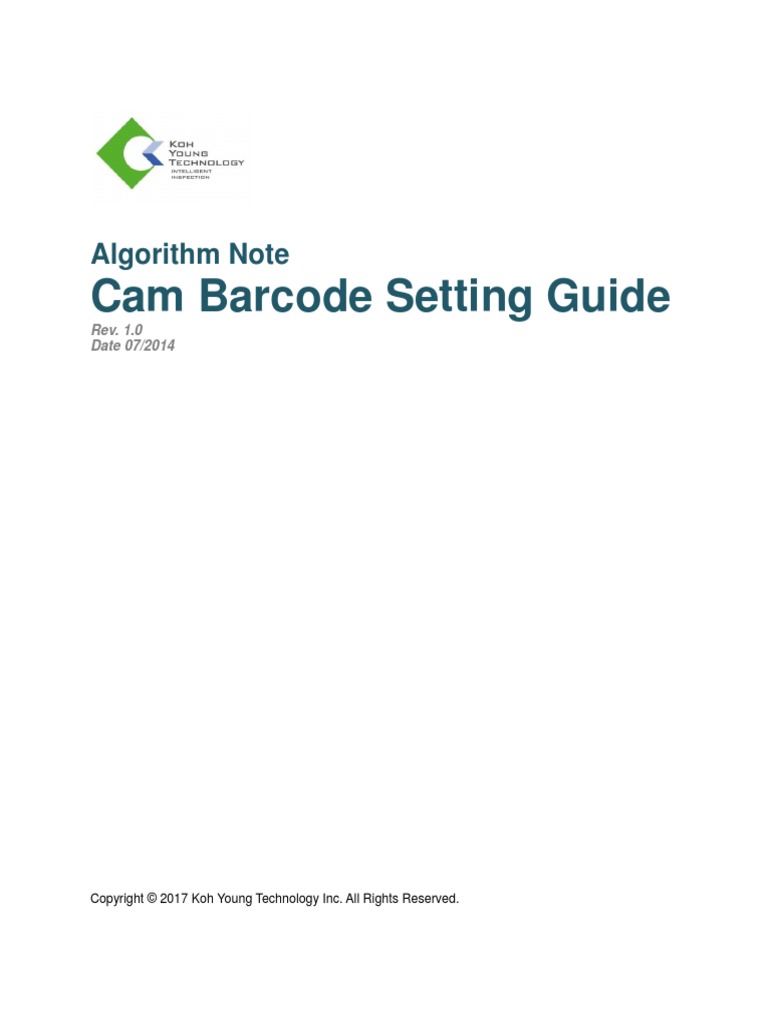 Algorithm Note - AOI Polarity Inspection - REV1.0 - ENG | PDF