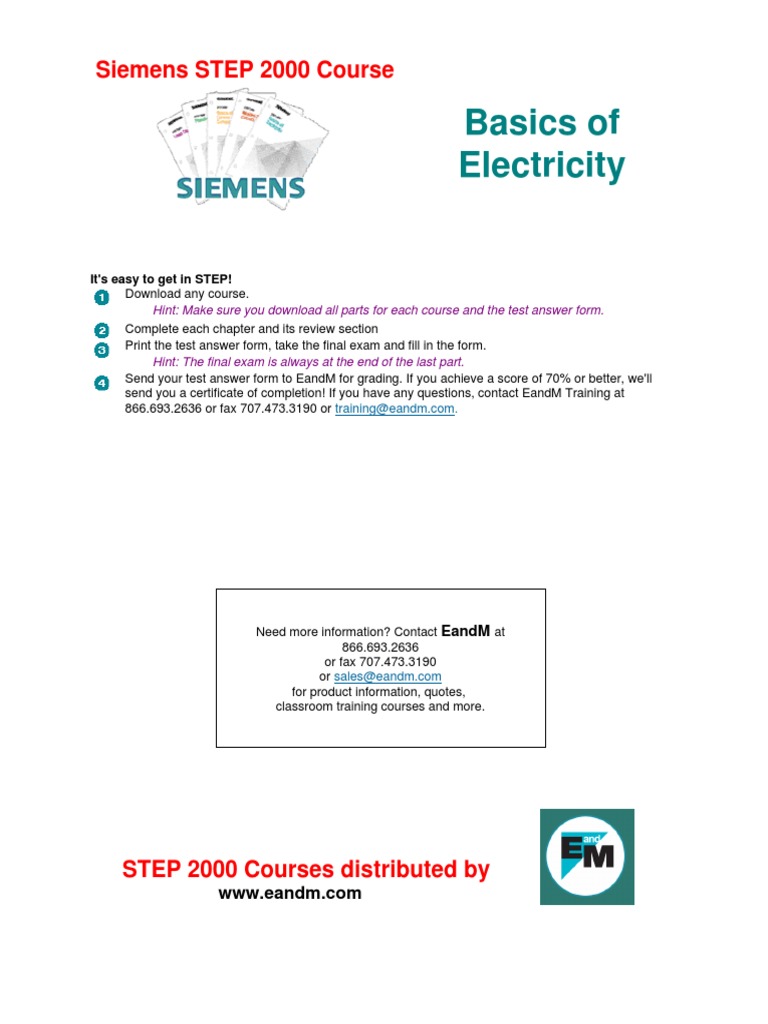 Basics of Electricity | PDF | Series And Parallel Circuits | Voltage