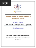 IEEE SDD-Template | PDF | Software | Computer Engineering