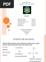 Struktur Senyawa Etanol dalam Kimia | PDF