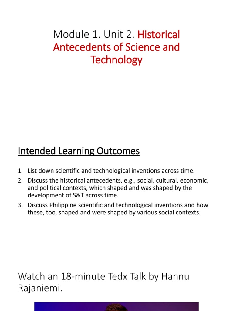 Module 1 Unit 2 | PDF | Ancient History | Wheel