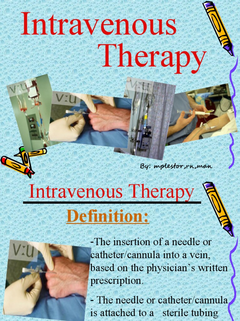 IV Therapy Nursing Protocols Guide | PDF | Intravenous Therapy | Syringe